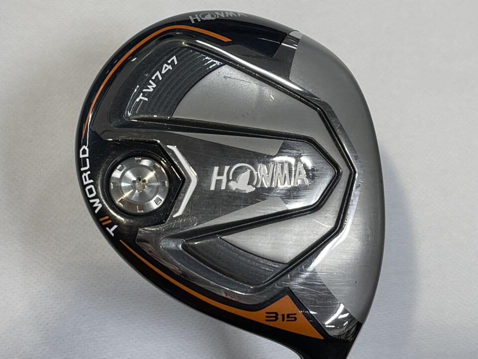 【楽天市場】【中古】ホンマゴルフ TOUR WORLD TW747 フェアウェイウッド 3W 15° Sフレックス 42.75インチ VIZARD FD-6 Dランク 右利き用 ゴルフクラブ ...