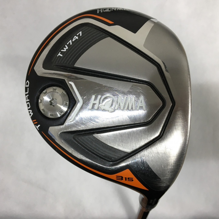 【楽天市場】【中古】ホンマゴルフ TOUR WORLD TW747 フェアウェイウッド 3W 15° Rフレックス 42.75インチ ヘッドカバーあり VIZARD For TW747 50 ...