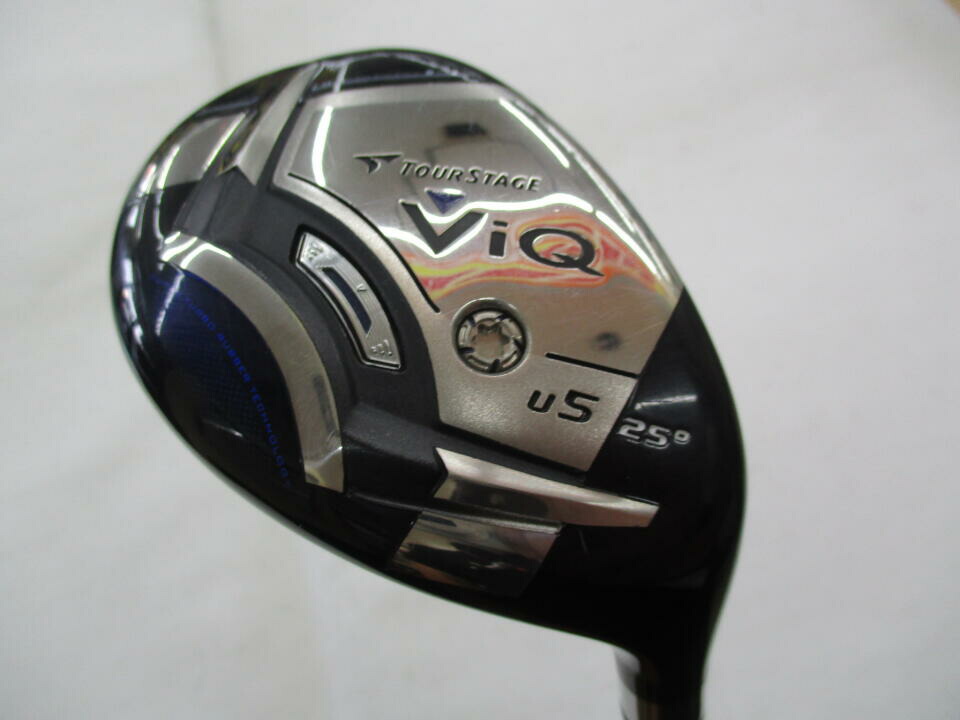 【楽天市場】【中古】ブリヂストン ツアーステージ V-iQ (2012) ユーティリティ 25° Rフレックス 38.5インチ ヘッドカバーあり VT-501U Dランク 右利き用 ...