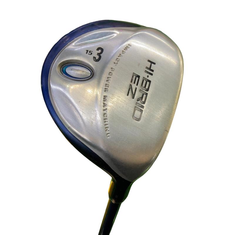 【楽天市場】【中古】 ダンロップ HI-BRID EZ 3W フェアウェイウッド FW HI-BRID HB-400 (フレックスS) メンズ ...