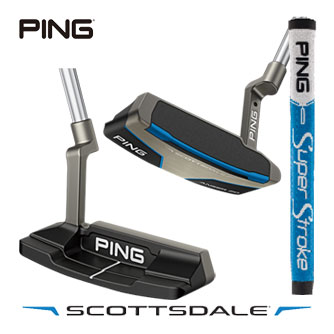 【楽天市場】ピン ScottsDale ANSER 2D パター PING SuperStroke TOUR 2.0 PT BLUE グリップ ...
