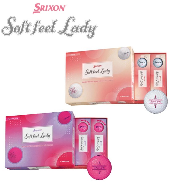 【楽天市場】DUNLOP ダンロップ スリクソン SRIXON SOFT FEEL LADY ソフトフィールレディ 2025年モデル ゴルフボール：GOLF SHOP WAY 楽天市場店