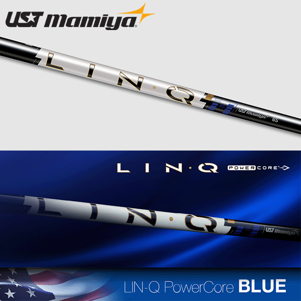 【楽天市場】【2026年新モデル】USTマミヤ LIN-Q リンク パワーコア ブルー ウッドシャフト (UST Mamiya LIN-Q ...