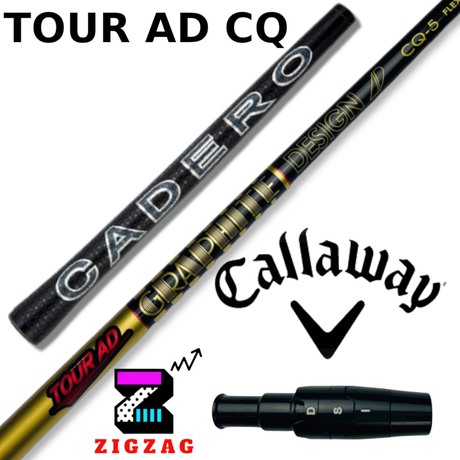 【楽天市場】ツアーAD-CQ キャロウェイスリーブ付きシャフト カデロ EPIC MAVRIK EPIC FLASH ROGUE など各種対応 TourAD-CQ フレックス 4R2 4R1 ...