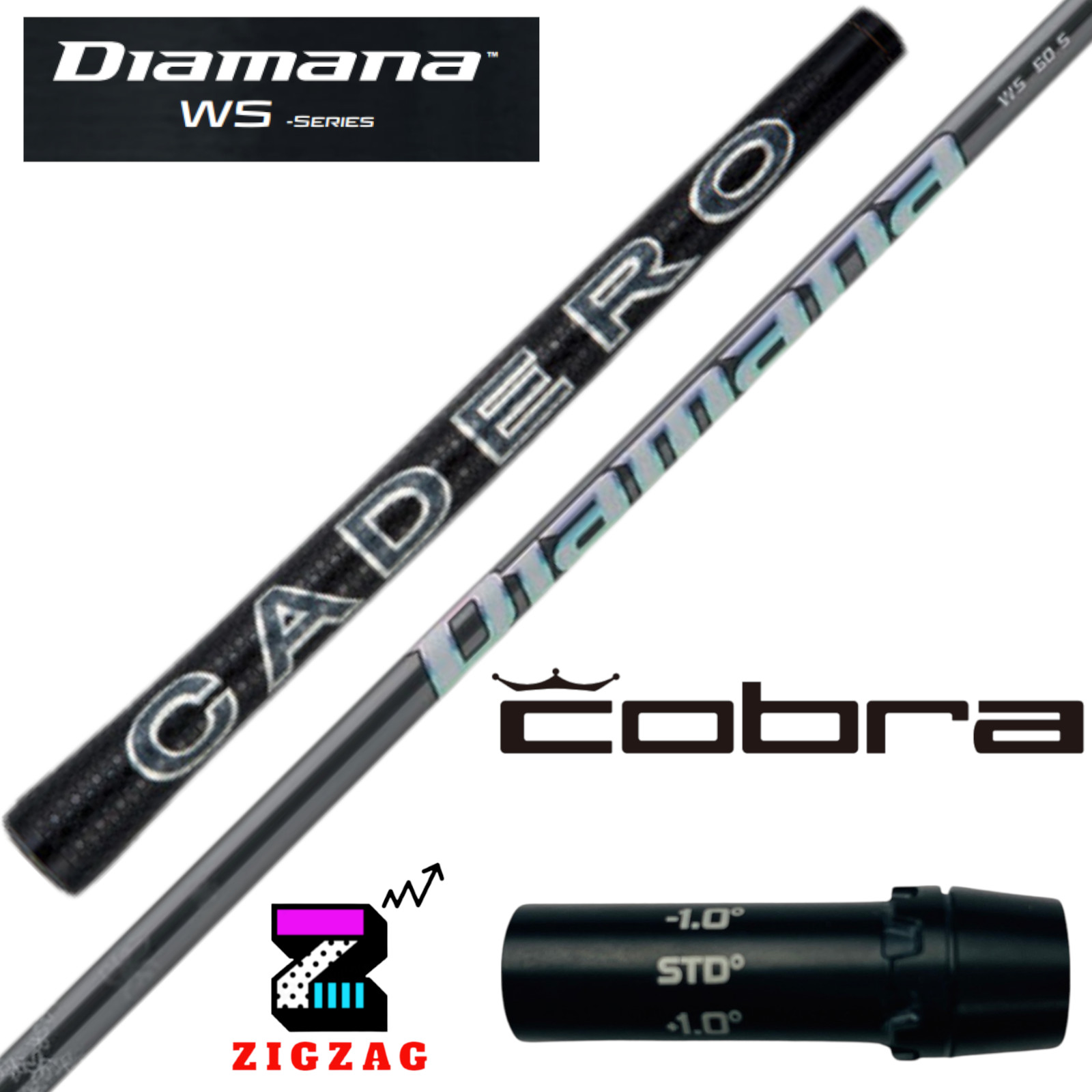 【楽天市場】ディアマナWS コブラスリーブ付きシャフト LTDx RADSPEED/XB/XD など各種対応 Diamana WS フレックス 40R2 40R 40SR40S 40X 50R ...