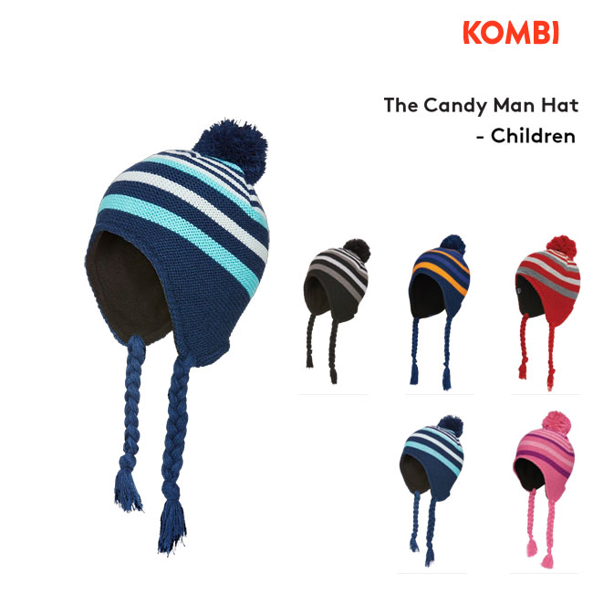 【楽天市場】子供用 ビーニー KOMBI The Candy Man Children Hat コンビ ニット帽 キッズ スノーボード 秋冬 ...