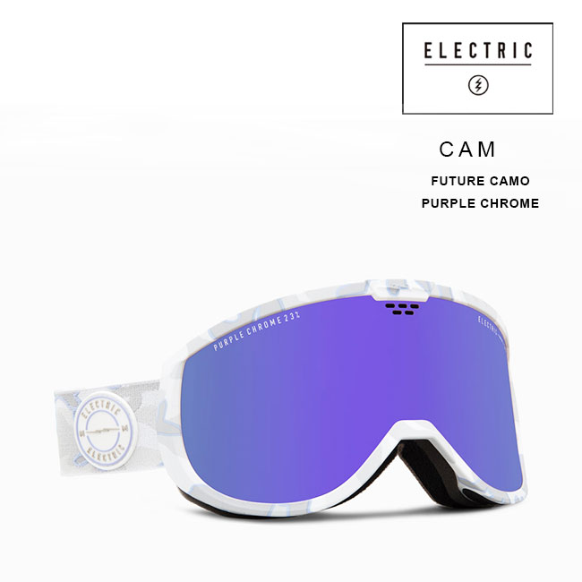 【楽天市場】ゴーグル エレクトリック ELECTRIC CAM カム FUTURE CAMO 23-24 ASIAN FIT エレク スノボ ...
