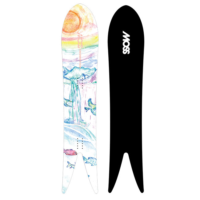 【楽天市場】予約 モス スノースティック MOSS SNOWSTICK SW 150 25-26 スワローテール パウダー サーフスタイル カービング：GOLGODA