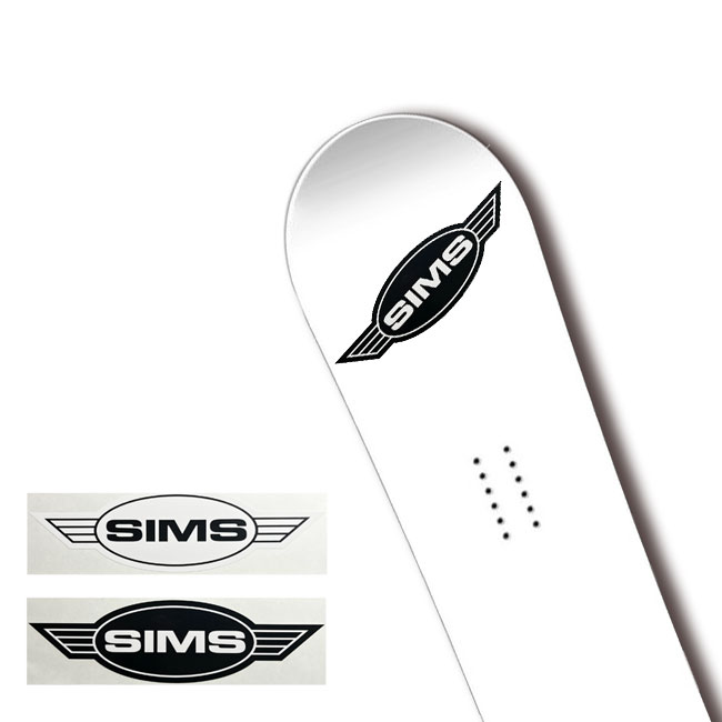 【楽天市場】ステッカー SIMS WING LOGO STICKER XL シムス スノーボード：GOLGODA