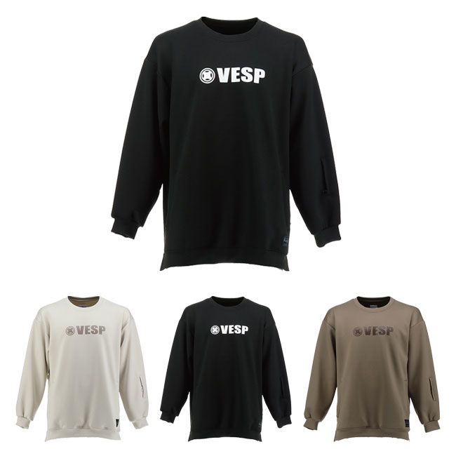 【楽天市場】予約 べスプ パーカー VESP Logo Stretch Knit Crew VPMS1039 25-26 スノーボードアパレル ...