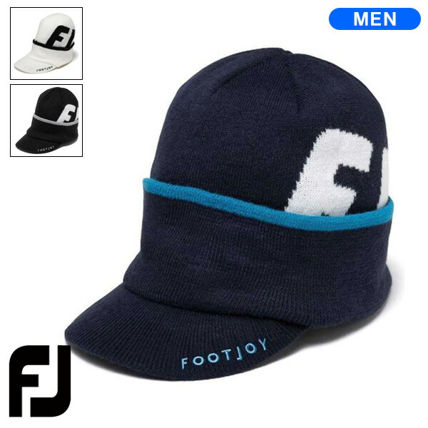 【楽天市場】【土日祝も発送】FootJoy フットジョイ ビッグロゴブリムビーニー メンズ FH24BBR：Golkin（ゴルフマートキング）