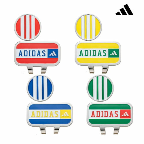 【楽天市場】【土日祝も発送】アディダス ゴルフ ベーシック クリップマーカー ADM-952 adidas golf Basic Clip ...