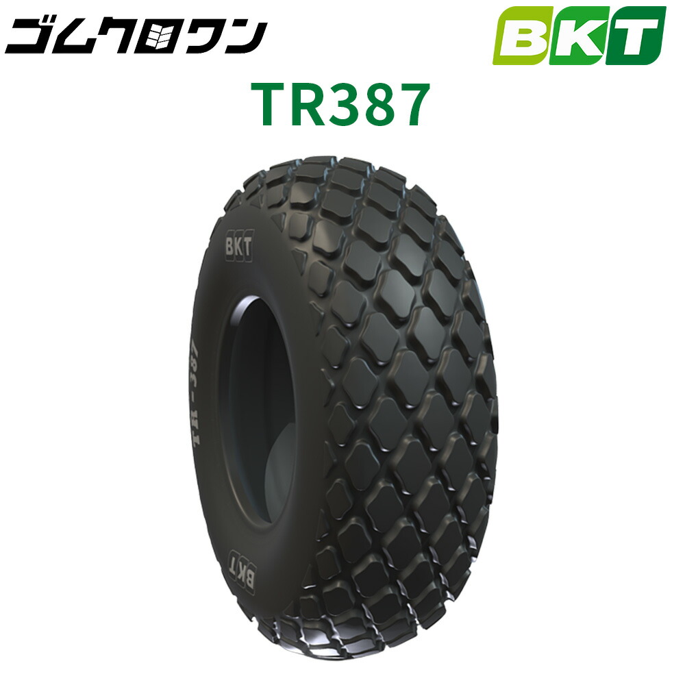 【楽天市場】BKT トラクター 農業用・農耕用 バイアス/インプルメントタイヤ（チューブレスタイプ） TR387 23.1-26 PR12 2 ...