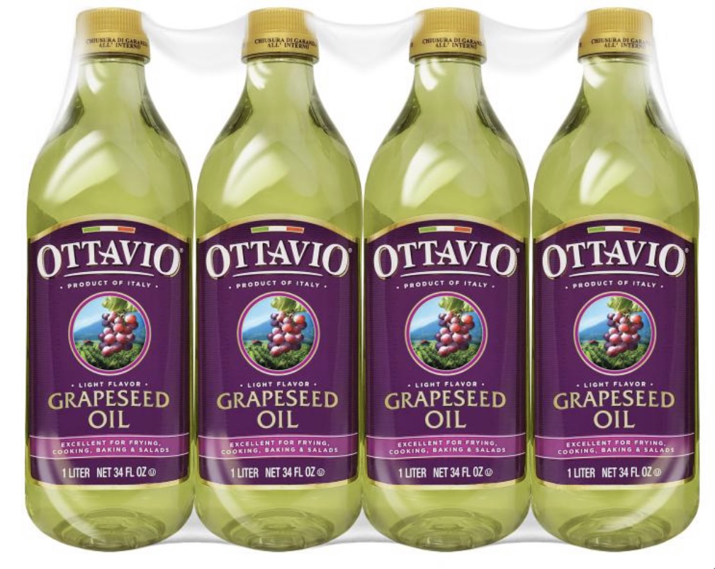 【楽天市場】送料無料★4本セット★オッタビオ グレープシードオイル 920g×4本 4L 【ottavio grapeseed Oil】オイル ...