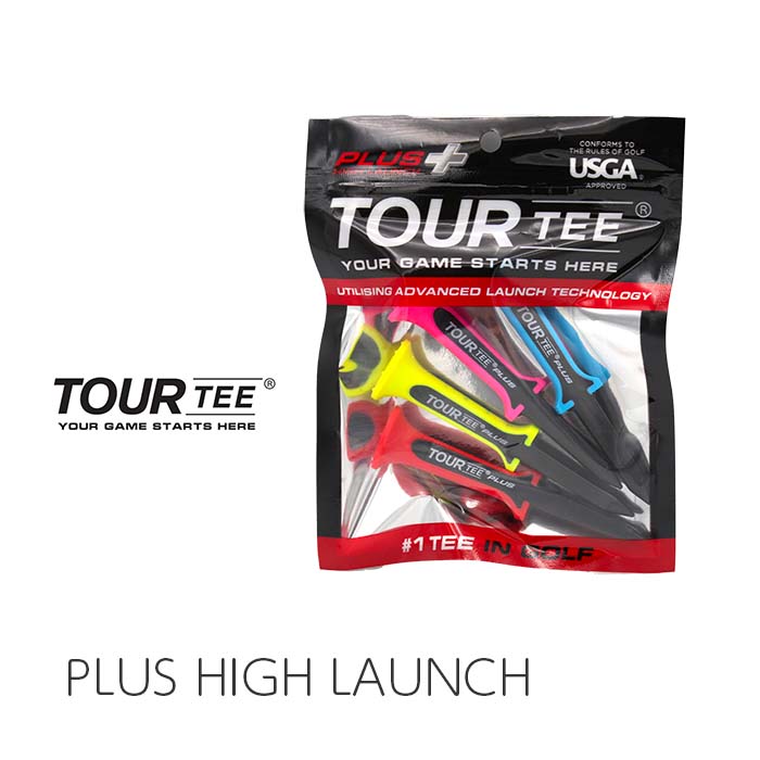 【楽天市場】ゴルフティー 送料無料 ツアーティープラス [TOUR TEE PLUS] 段付きティー 飛距離アップ USGA、R＆Aルール適合 ...
