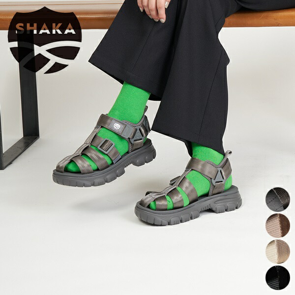 【楽天市場】[クーポン対象]【SALE 30％OFF】 シャカ SHAKA ネオ ハイカー エーティー SK-218 NEO HIKER AT 定番 スポーツ サンダル スポサン シューズ ...