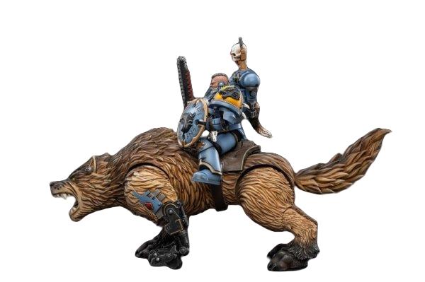 【楽天市場】JOYTOY Space Wolves Thunderwolf Cavalry Bjane 1/18 アクションフィギュア ...