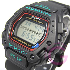 【楽天市場】CASIO カシオ DW-290-1V/DW290-1V スポーツ 20気圧防水 キッズ 子供 かわいい メンズ チープカシオ ...