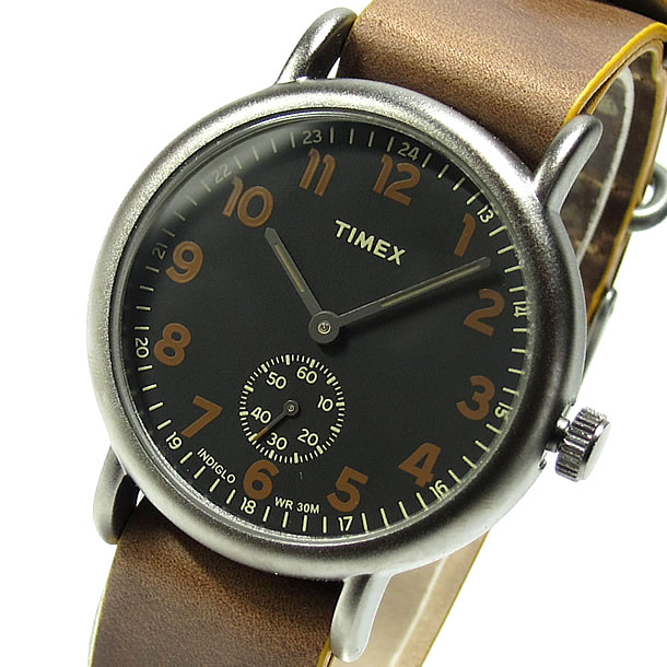 【楽天市場】TIMEX （タイメックス） TW2P86800 Weekender Vintage Small Second／ウィークエンダー ...