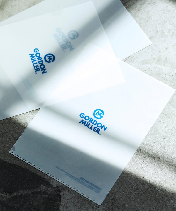 【楽天市場】GORDON MILLER ゴードンミラー クリアファイルA4 3PSET：GORDON MILLER 楽天市場店