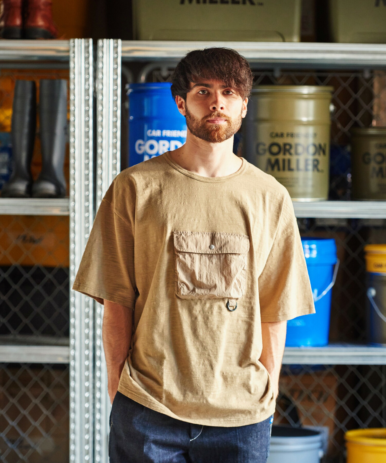 【楽天市場】GORDON MILLER ゴードンミラー チェストポケット ルーズフィットTシャツ：GORDON MILLER 楽天市場店