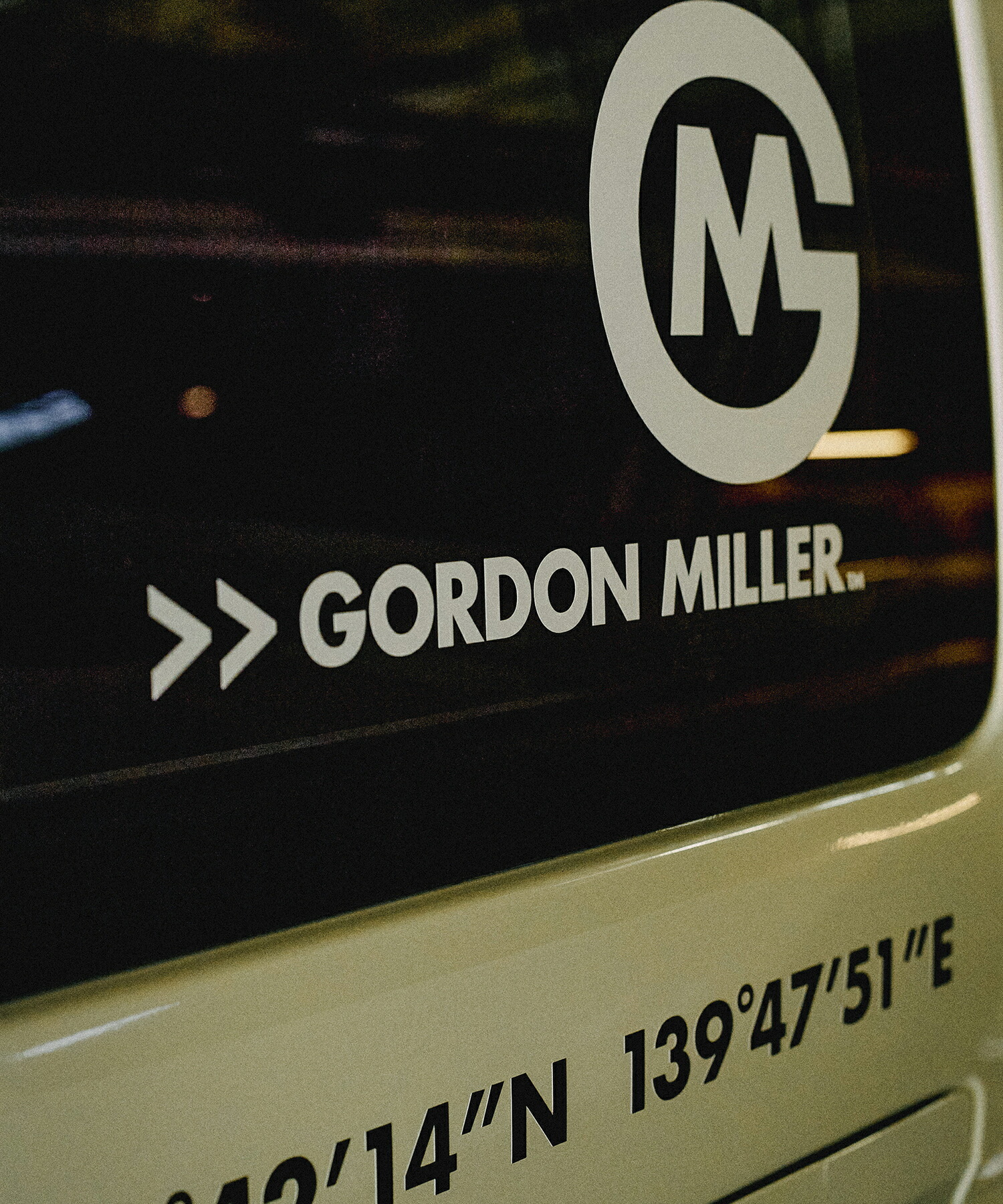 【楽天市場】GORDON MILLER ゴードンミラー カットステッカー 340×28mm：GORDON MILLER 楽天市場店