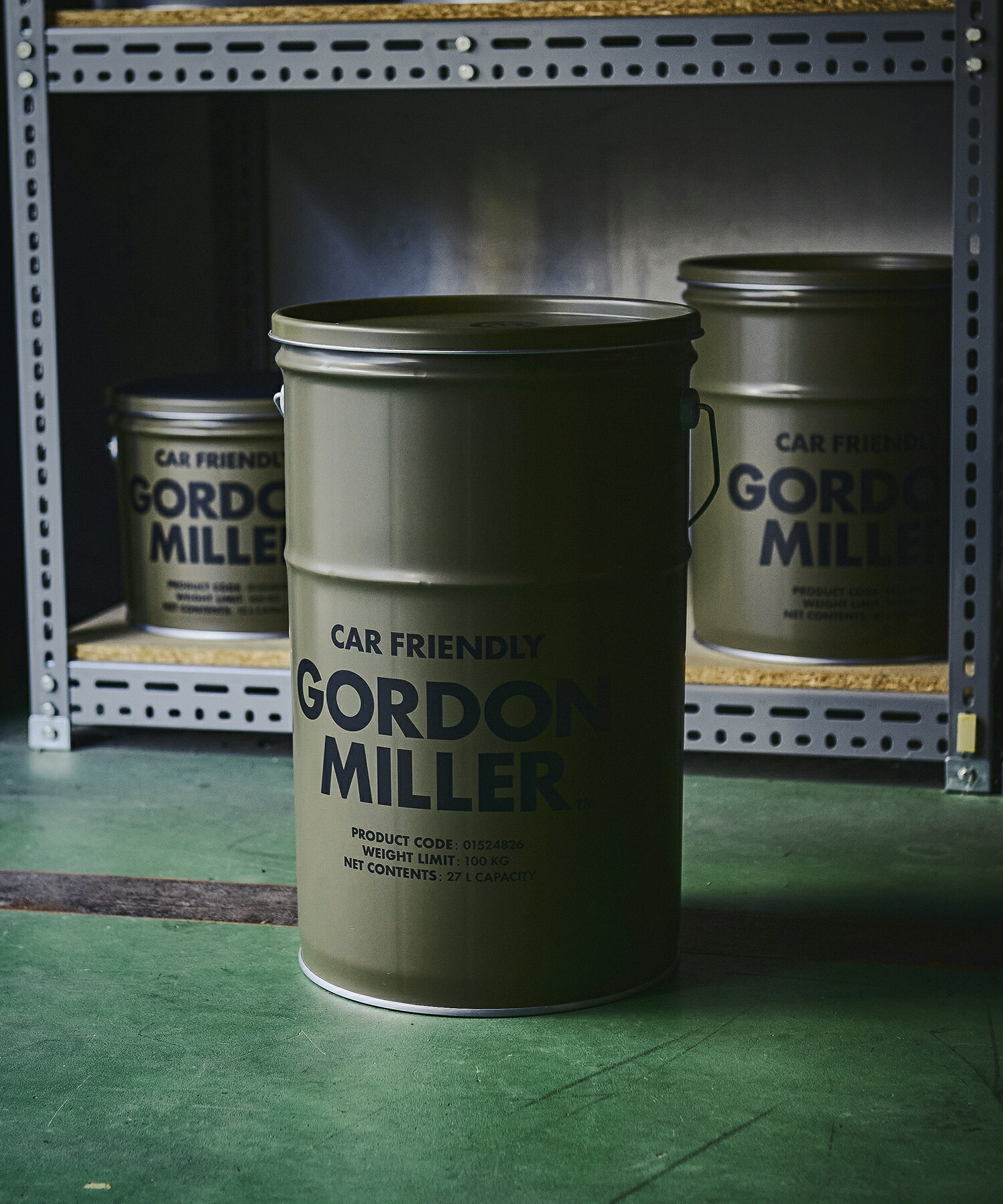 【楽天市場】GORDON MILLER ゴードンミラー ペール缶収納型スツール 27L：GORDON MILLER 楽天市場店