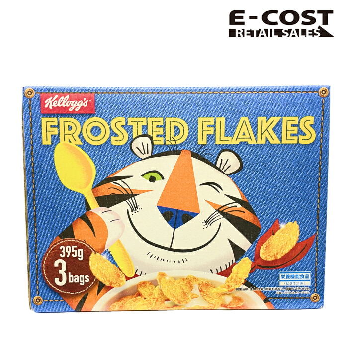 【楽天市場】【コストコ】Kelloggs Corn Frosty ケロッグ コーンフロスティー395g×3袋：E-COST