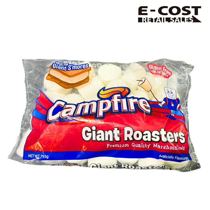 【楽天市場】【コストコ】DOUMAK キャンプファイヤー ジャイアントマシュマロ 793g：E-COST