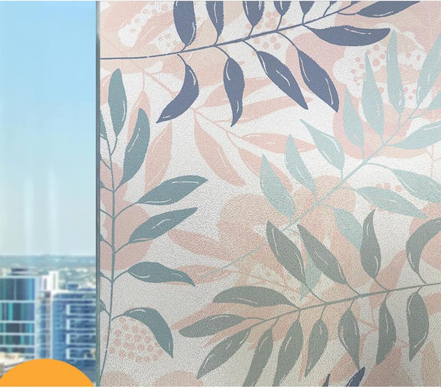 【楽天市場】断熱シート 窓用フィルム ガラス 葉柄 剥がせる 水だけで貼れる 目隠しシート 紫外線カット 遮光 すりガラス風 賃貸適用 ...