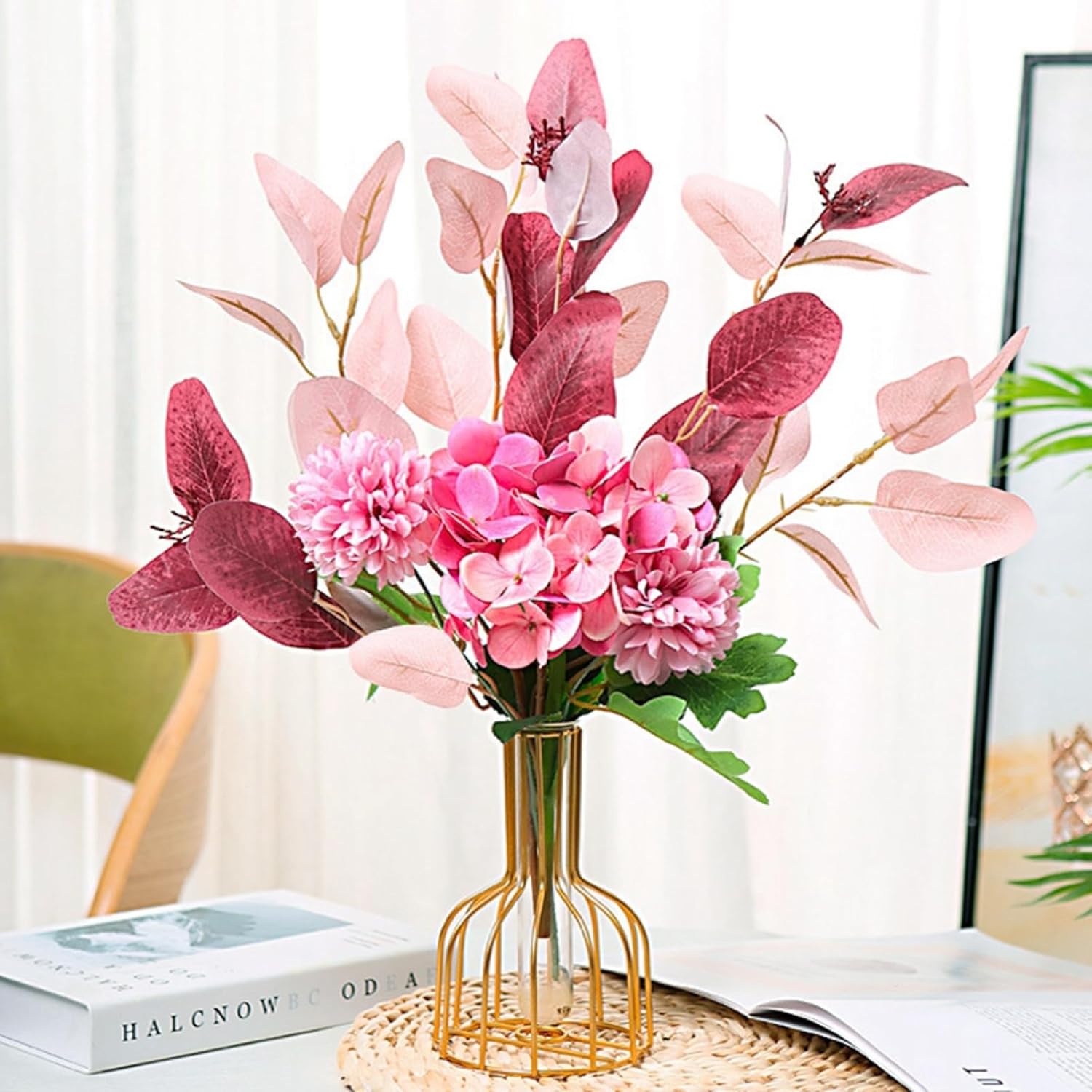 【楽天市場】造花セット インテリア 卓上 フェイクフラワー ブーケ 花束 田園風 キレイ ins風 母の日 室内装飾 喫茶店 新生活お祝い 開店祝い 玄関 ベランダ テーブル 置物 部屋飾り ...