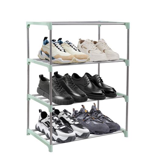 【楽天市場】ETAOLINE下駄箱シューズボックススリム組み立て式シューズラック大量省スペース靴棚ラック玄関収納靴収納4段：Gourdスポーツ ...