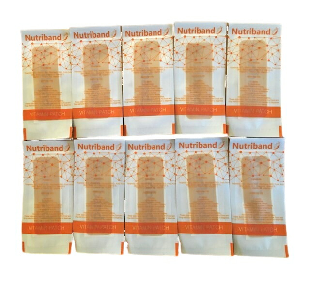 【楽天市場】貼るサプリ (ニュートリーバンド NUTRIBAND) マルチビタミンパッチ 小分け10枚(10日分)：北海富士ショップ