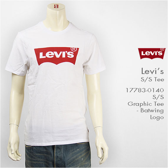 【楽天市場】【国内正規品】Levi's リーバイス 半袖 グラフィック Tシャツ バットウィングロゴ ホワイト Levi's S/S Tee ...