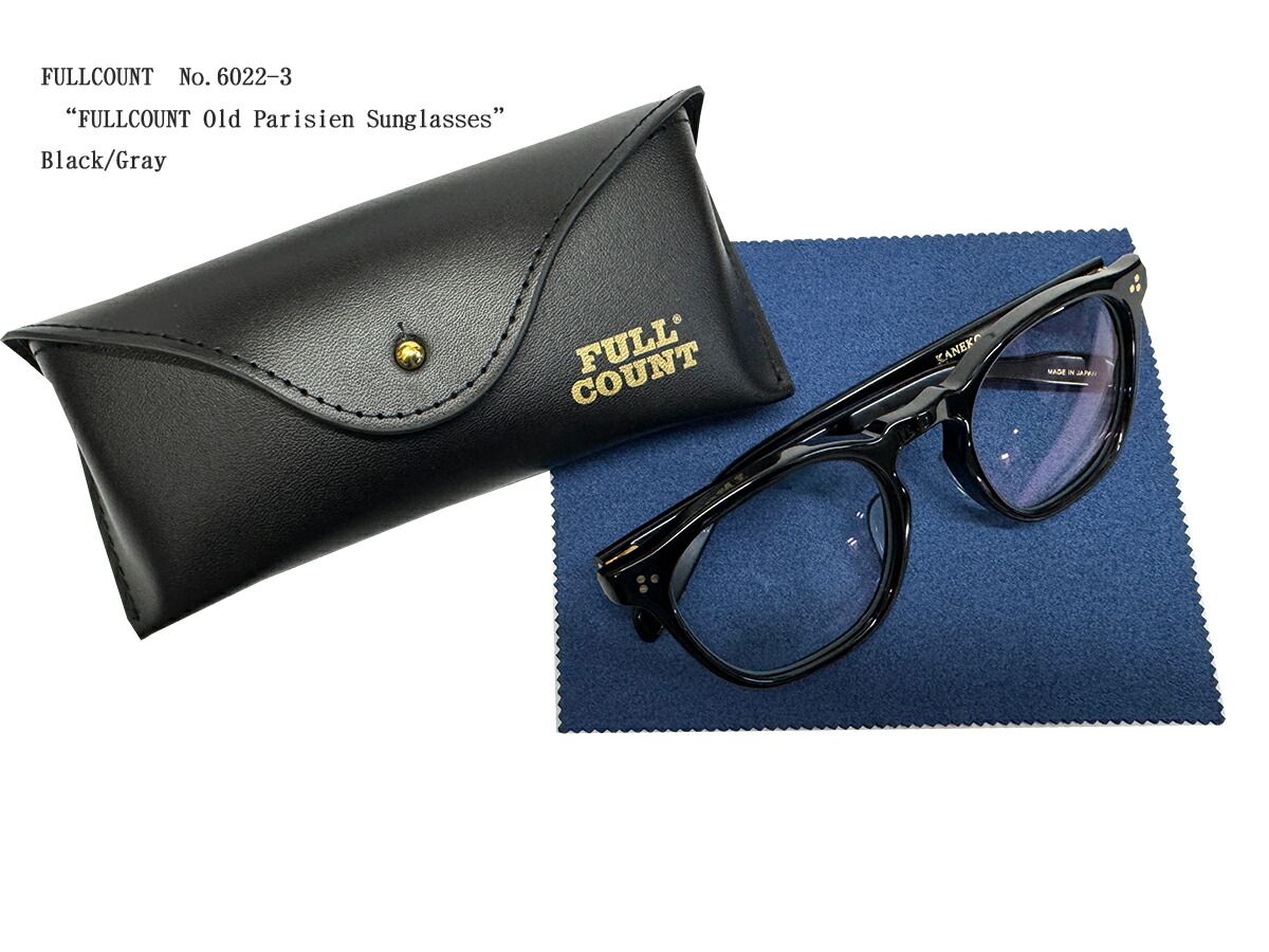 【楽天市場】FULLCOUNT（フルカウント）No.6022-2 “FULLCOUNT Old Parisien Sunglasses”FL ...