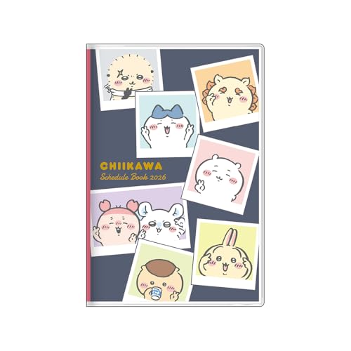 【楽天市場】サンスター文具(Sun-Star Stationery) ちいかわ グッズ キャラクター手帳 2026年 月間B7 みんな ...