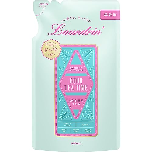 【楽天市場】ランドリン 柔軟剤 ホワイトティーの香り 詰め替え 480ml 送料無料：GR ONLINE STORE