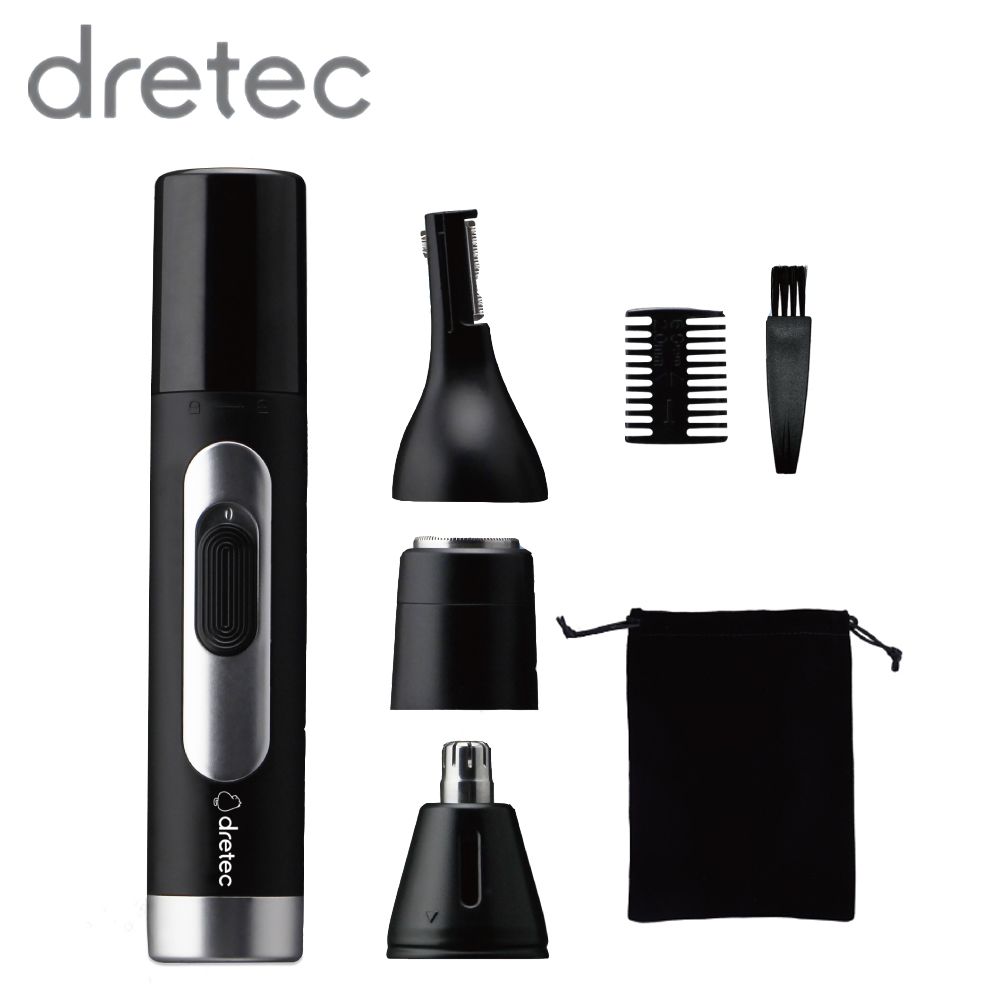 【楽天市場】dretec マユコーム付マルチシェーバー ブラック SV-100BK：グレーストリム楽天市場店