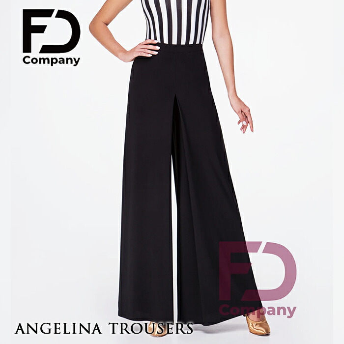 【楽天市場】社交ダンス 衣装 パンツ 練習着 社交ダンス衣装 FD Company FDカンパニー アンジェリーナ・ダンスパンツ モダン ...