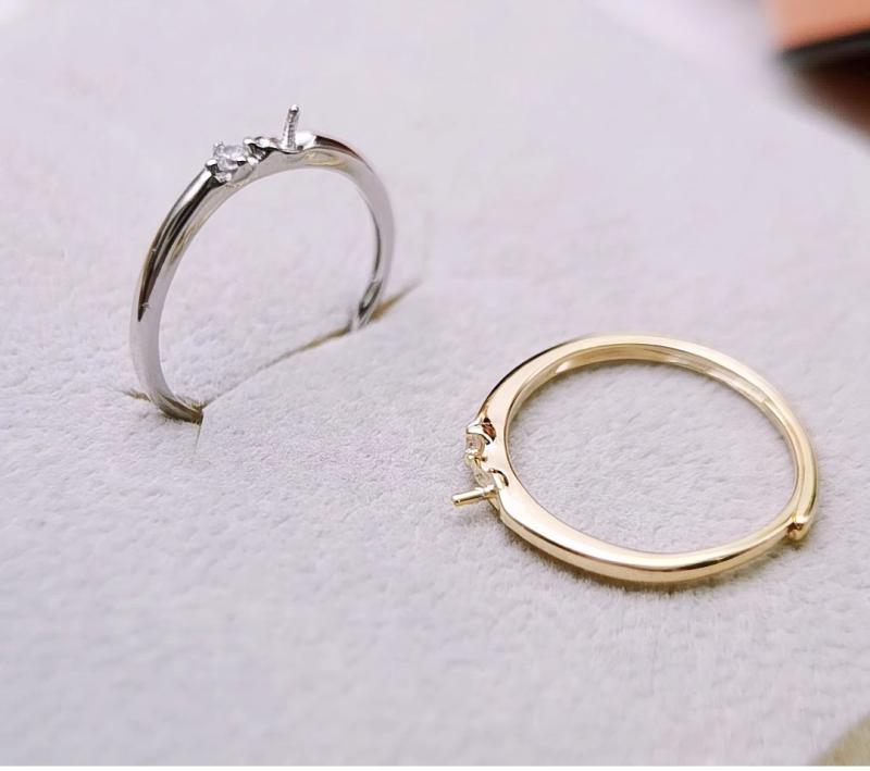 【楽天市場】指輪 リング 空枠 レディース アクセサリー パーツ 材料 装飾 土台 かわいい おしゃれ ジュエリー diy パール S925 スター 素材 ゴールド：Grams楽天市場店