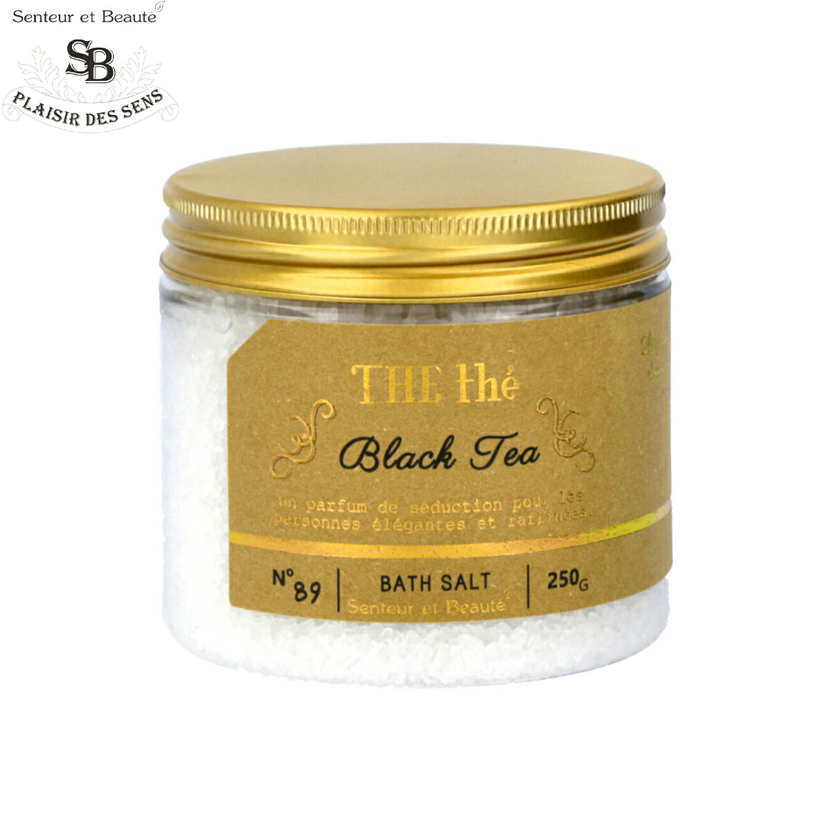 【楽天市場】Senteur et Beaute サンタール・エ・ボーテ ザ・ティー バスソルト ブラックティー 250g：Neel グランド ...