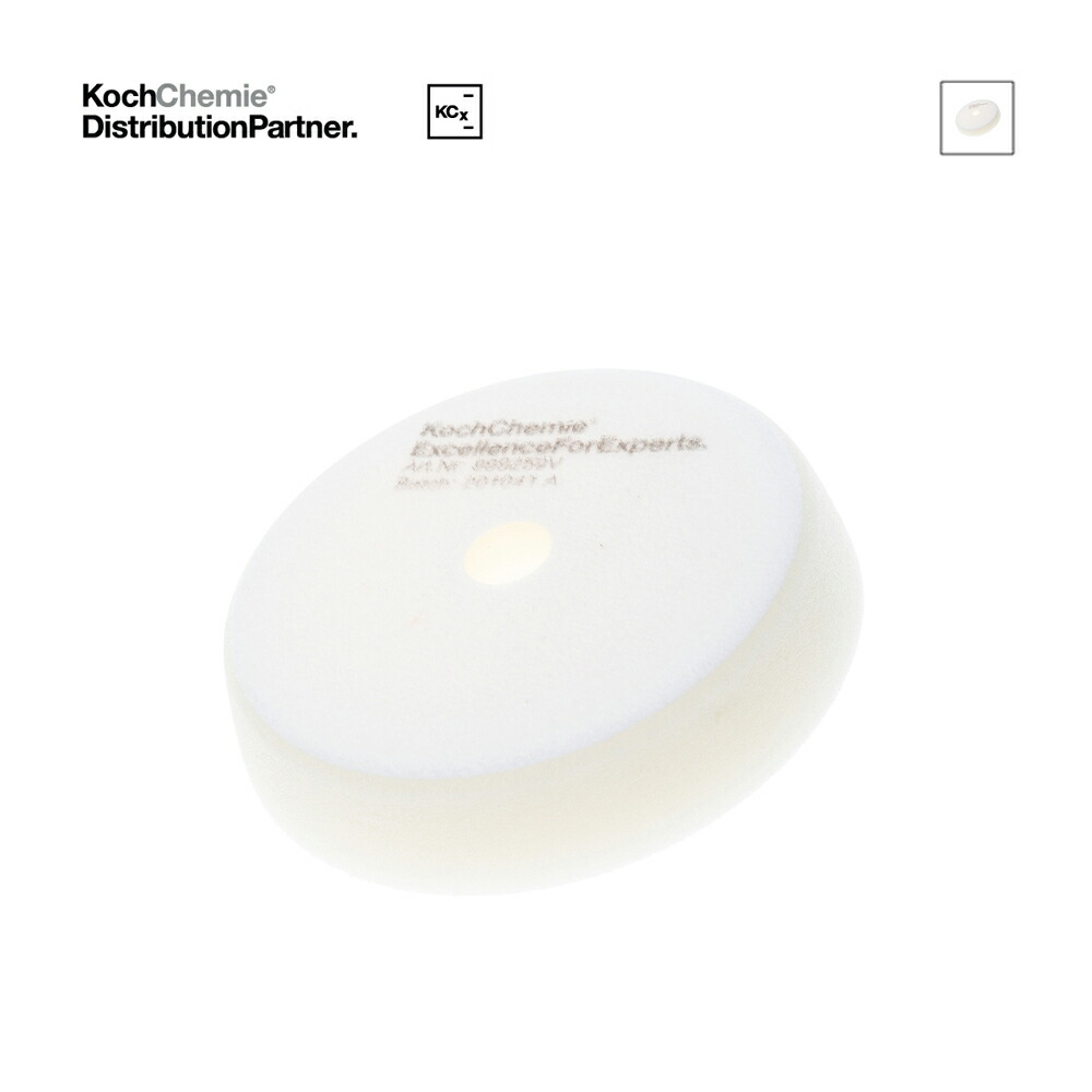 【楽天市場】【 日本正規品 】 KochChemie コッホケミー コケミ 163×30mm ポリッシングパッド ホワイト ハード ...