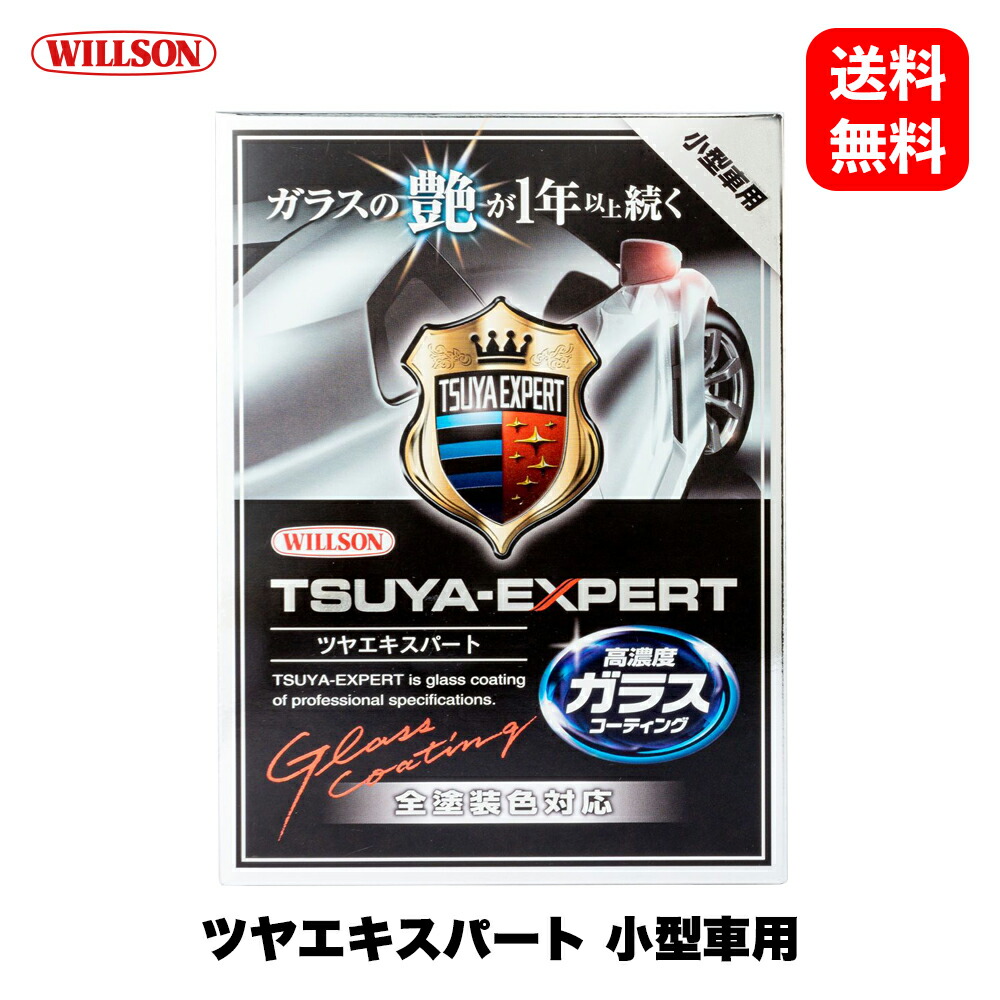 【楽天市場】ツヤエキスパート 小型車用 01253[ ウイルソン Willson ] ガラス系コーティング剤 洗車 ワックス カルナバ コーティング ボディ カーケア ガラス タイヤ ホイール ...