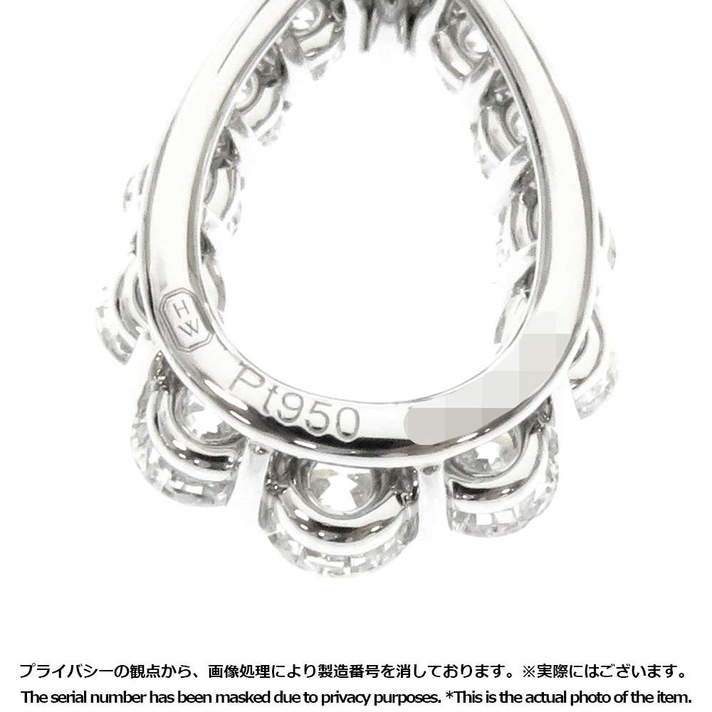 【楽天市場】ハリーウィンストン ピアス ループ ミディアム ダイヤモンド 1.55ct Pt950 プラチナ HARRY WINSTON 【安心保証】 【中古】：ギャラリーレア楽天市場店