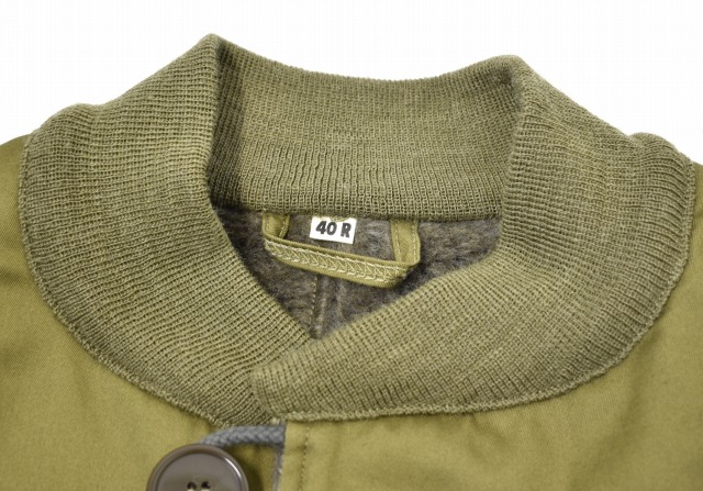【楽天市場】【中古】 BUZZ RICKSON'S (バズリクソンズ) M-43 LINER M43ライナージャケット 40R OLIVE ...