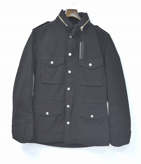 【楽天市場】【新品】 BACKBONE （バックボーン）GARMENT DYED COTTON RIP-STOP M-65 BLOUSON Black ガーメントダイコットンリップストップ ...
