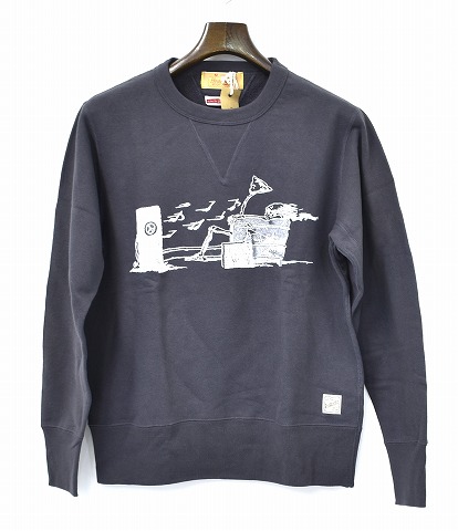 【楽天市場】【新品】 BAD QUENTIN （バッドクエンティン） CREW NECK SWEAT “ MESSAGE ” CHARCOAL ...