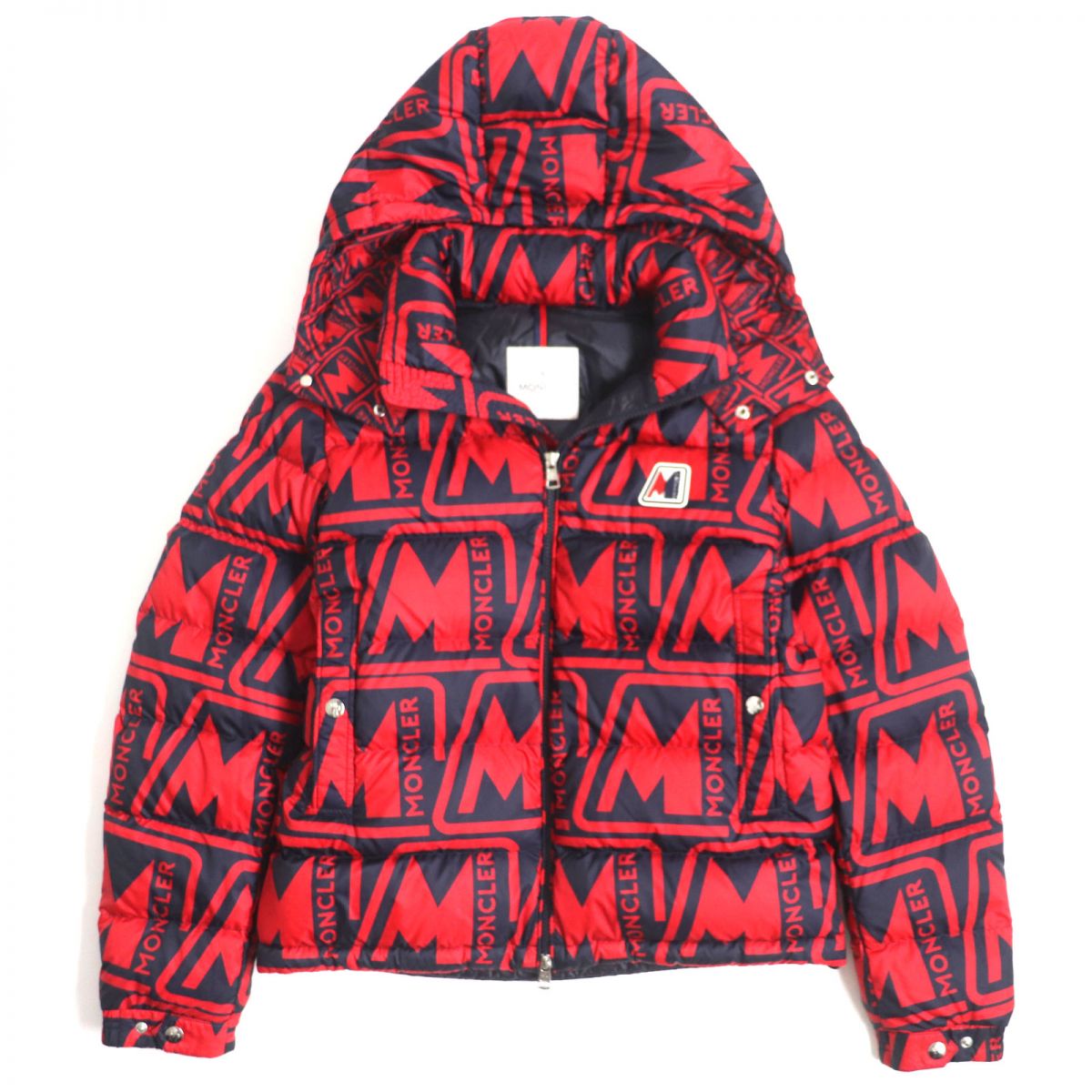 【楽天市場】極美品 MONCLER モンクレール FRIOLAND フリオランド 総柄 フード・ラバーワッペン付き WZIP ダウンジャケット ...