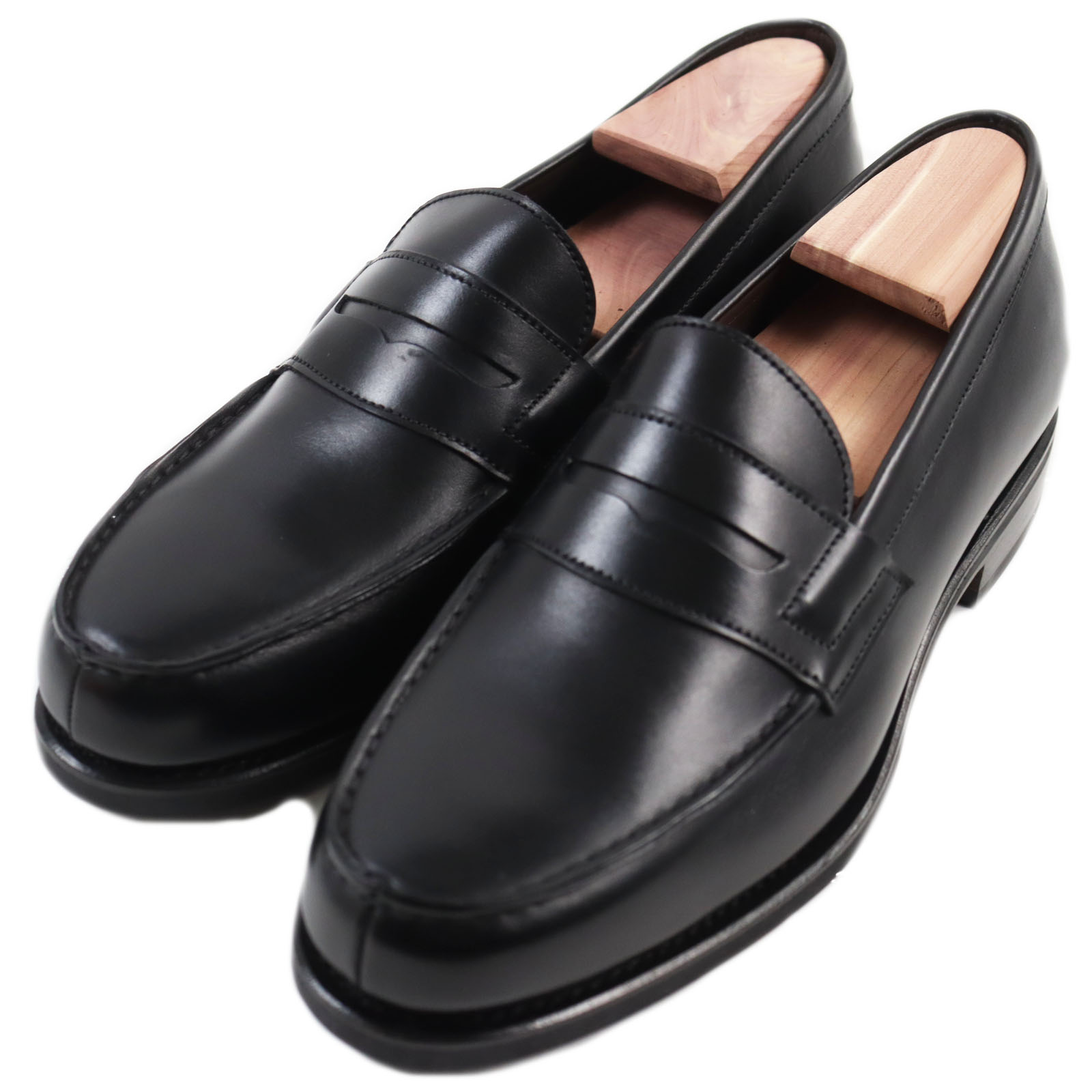 【楽天市場】未使用品 CARMINA カルミナ 80578 GENOVA・ジェノバラスト レザーシューズ コインローファー ブラック 6.5 ...