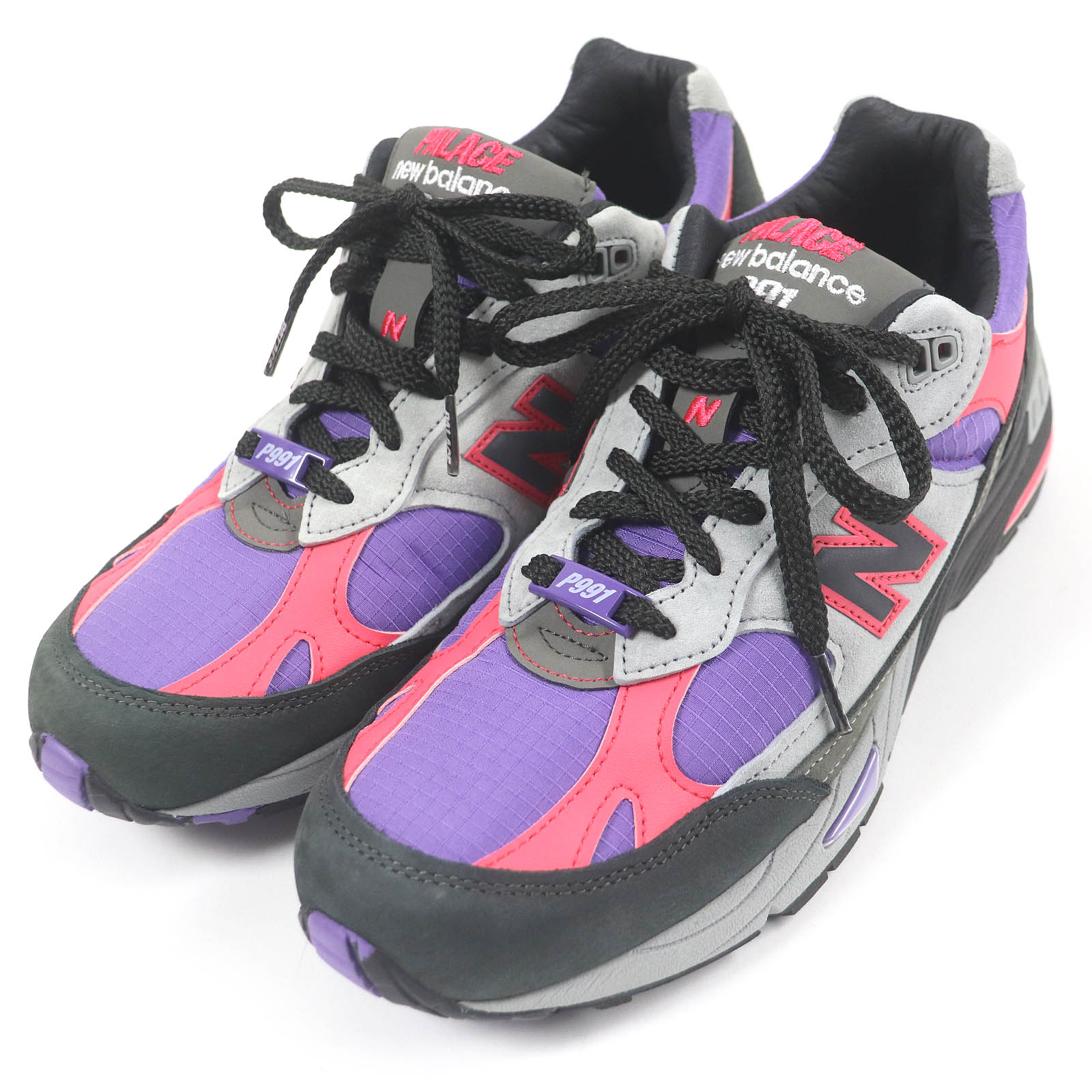 【楽天市場】未使用品 PALACE×New Balance パレス×ニューバランス 991 M991PLE NILOU FLAT レザー使い ...